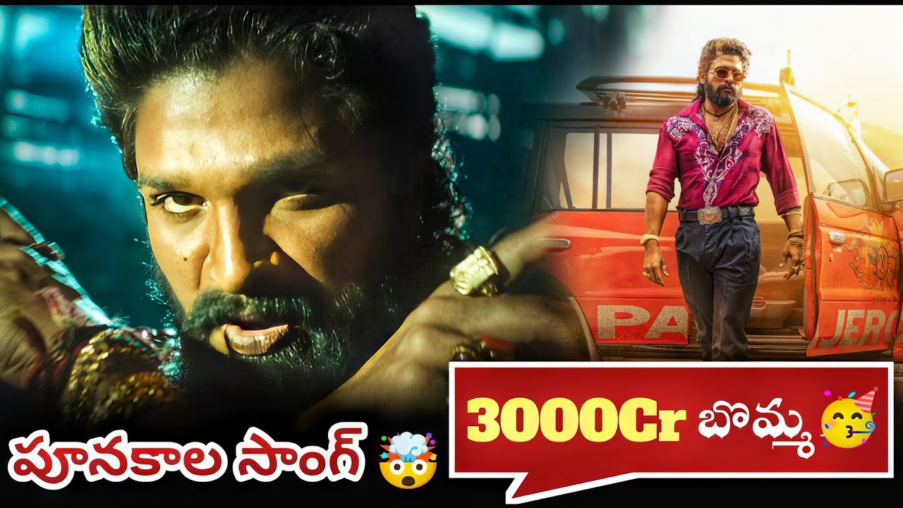 Pushpa Pushpa Lyrical Song Review | Pushpa 2 The Rule | Allu Arjun ...