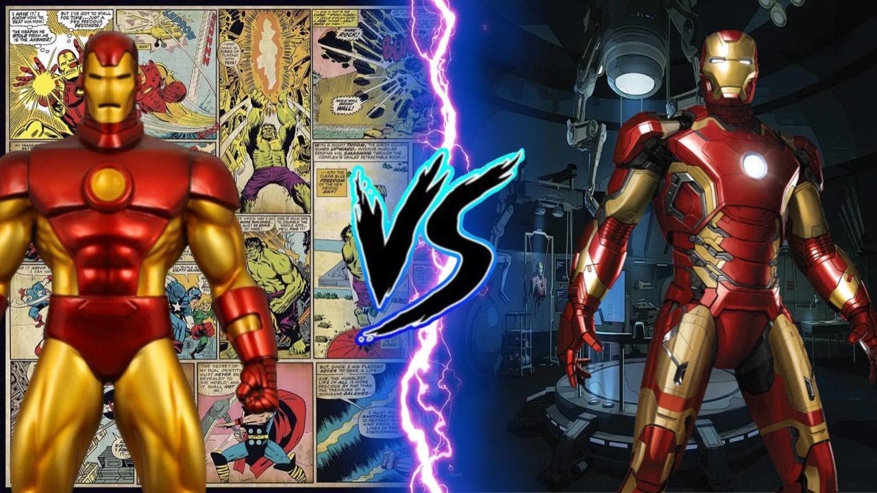 Monday Night Marvel: Iron Man(Comics) VS Iron Man(Movies) - YouTube