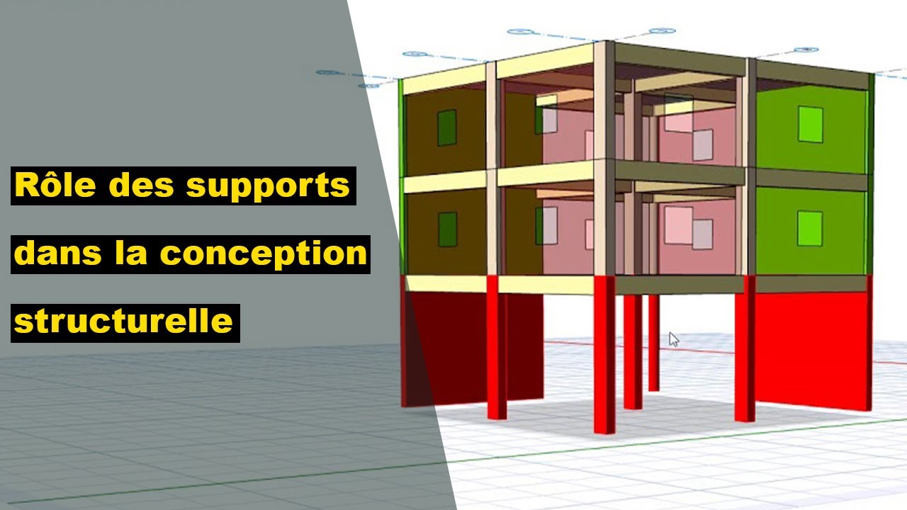 Rôle des supports dans la conception structurelle - YouTube