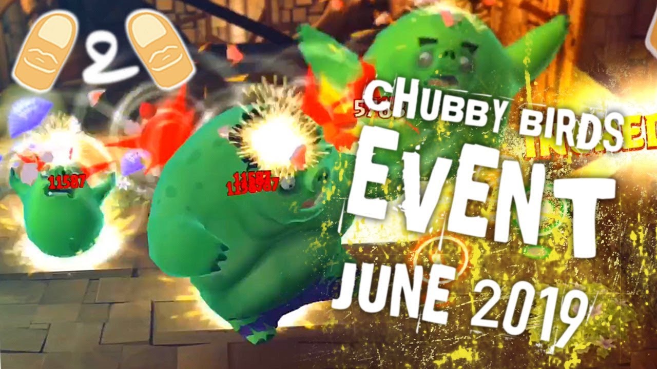Angry Birds Evolution Chubby Birds Event June 2019 Angry Santa Gameplay ...