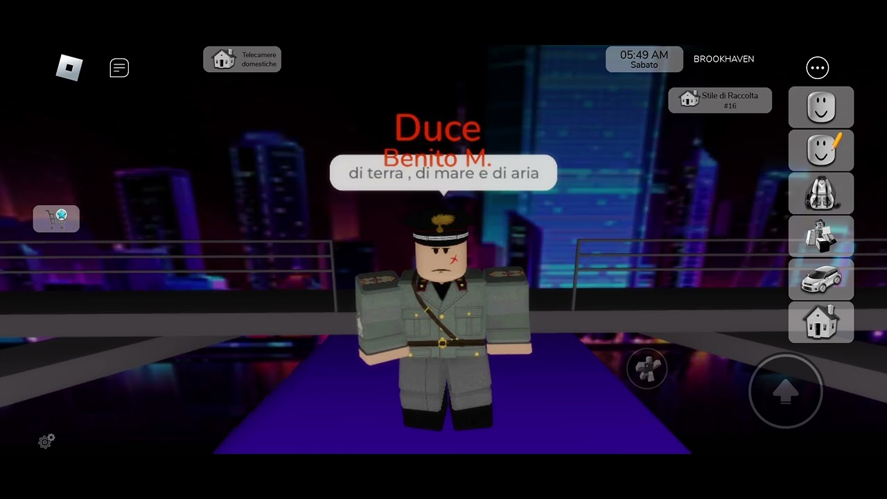 il discorso del Duce - Roblox ITA - YouTube