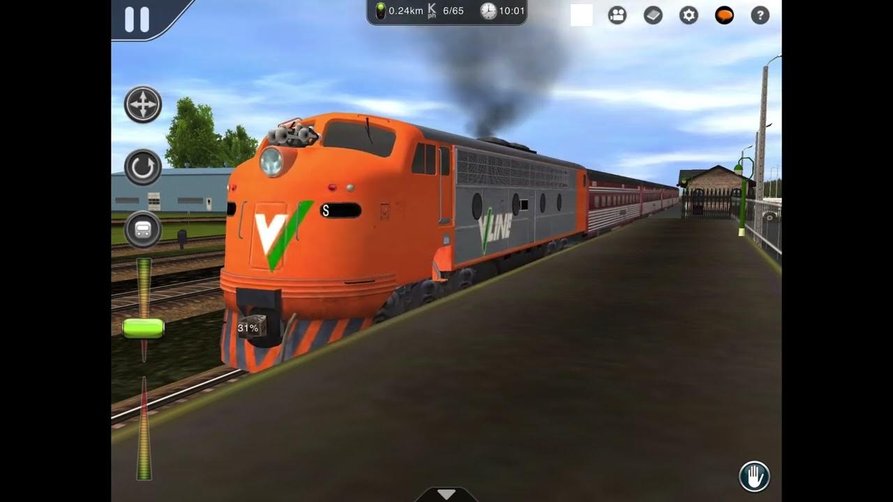 Trainz Simulator 2: V/Line S Class Loco on the Razorback Classic Route - YouTube