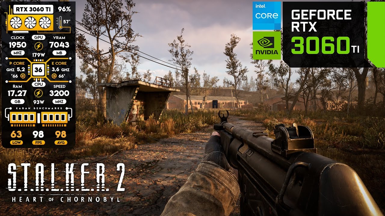STALKER 2 on RTX 3060 Ti - 1080p & 1440p Optimized Settings! # ...