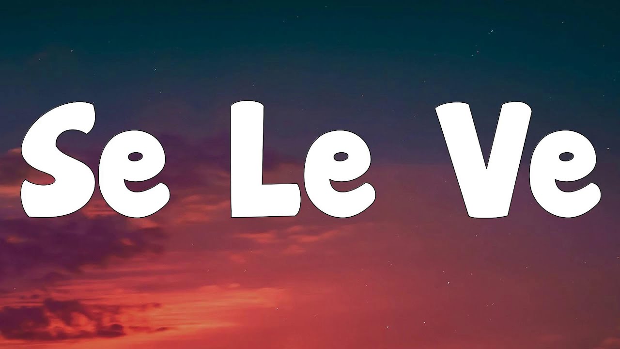 Sech - Se Le Ve (Lyrics/Letras) | Tanto que fronteaste y te quitaste ...