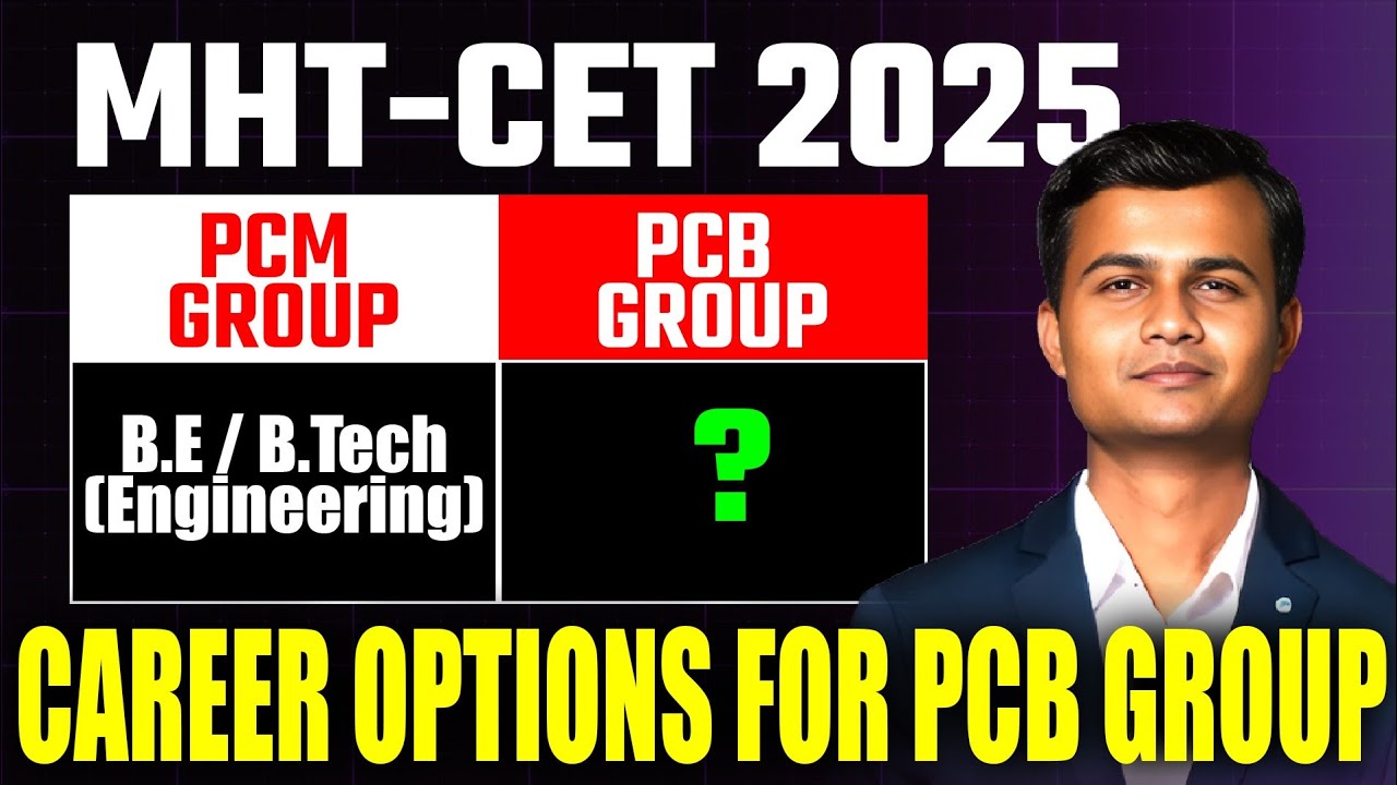 What After MHT-CET PCB? Top Careers & Jobs for PCB Students 2025 - YouTube
