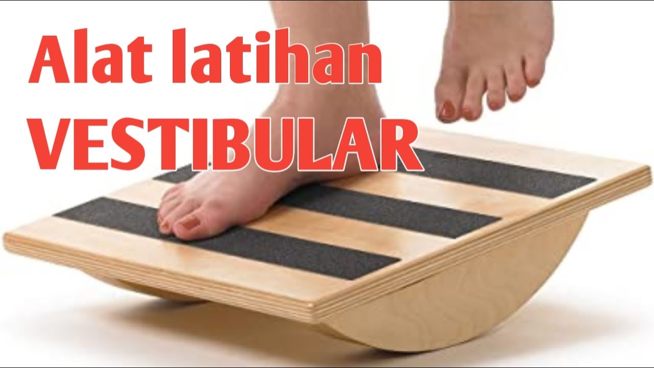 Cara membuat vestibular board untuk latihan keseimbangan - YouTube