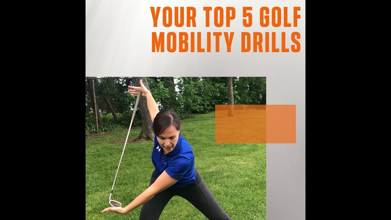 5 simple yet effective golf mobility drills! - YouTube