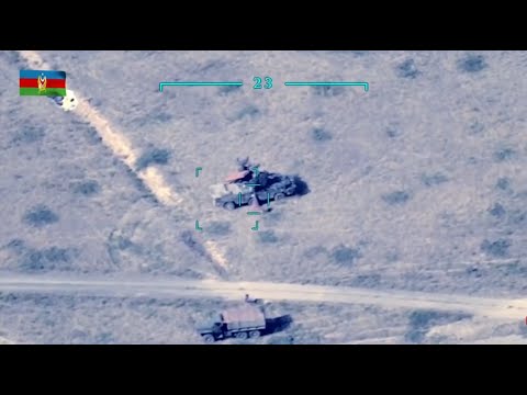 Nagorno-Karabakh conflict Azerbaijani drones are magnificent images #нагорныйкарабах #арцах