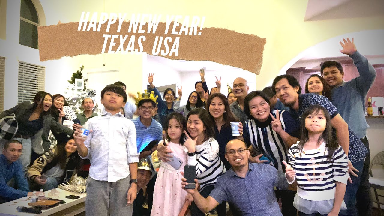 NEW YEAR’S EVE - PINOYS IN TEXAS STYLE - PINOY POTLUCK - YouTube