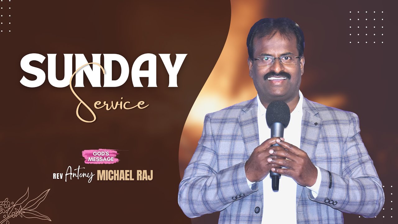 🔴LIVE - SUNDAY SERVICE | Rev.Antony Michael Raj | 27 November 2022 ...
