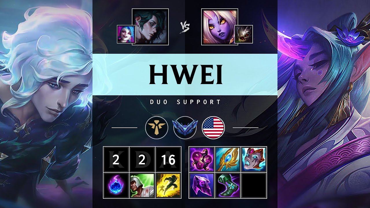 Hwei Support vs Soraka - NA Diamond Patch 14.24 - YouTube