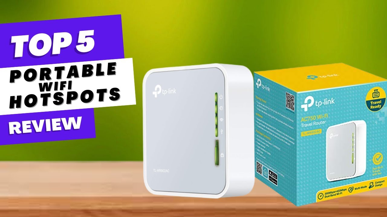 Top 5 BEST Portable Wifi Hotspots of 2024 - YouTube
