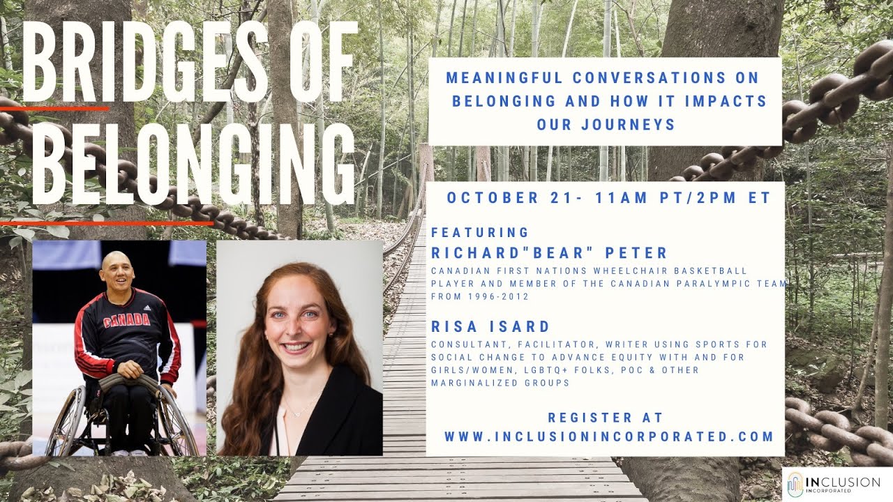 Bridges of Belonging #17 with Richard "Bear" Peter and Risa Isard - YouTube