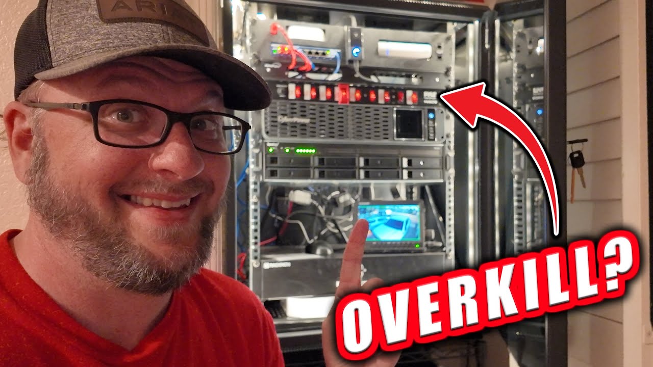 My Home Server Closet Tour - YouTube