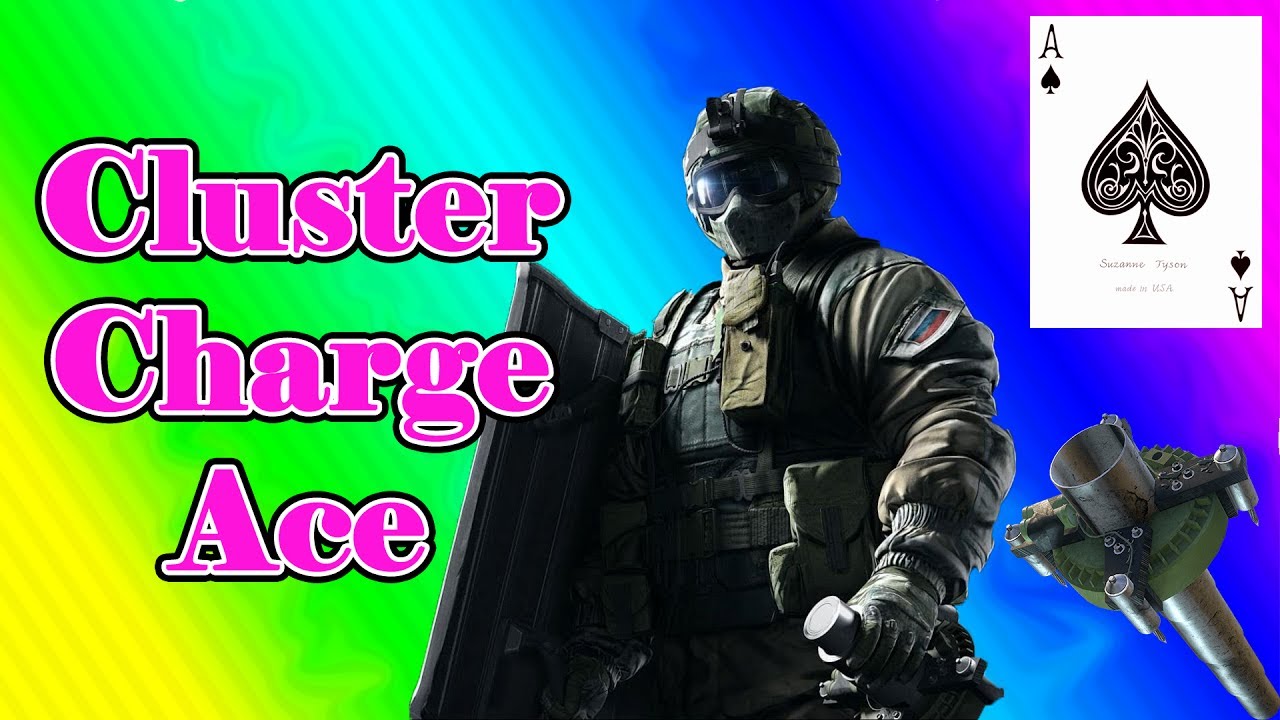 Rainbow Six Siege Clutches/Wins #1 (Cluster Charge Ace) - YouTube