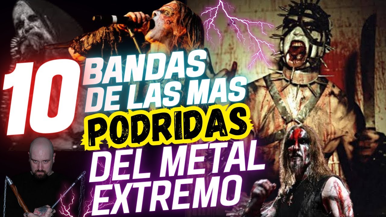 10 BANDAS DE LAS MAS SATÁNICAS Y que mas controversia generan DEL METAL ...