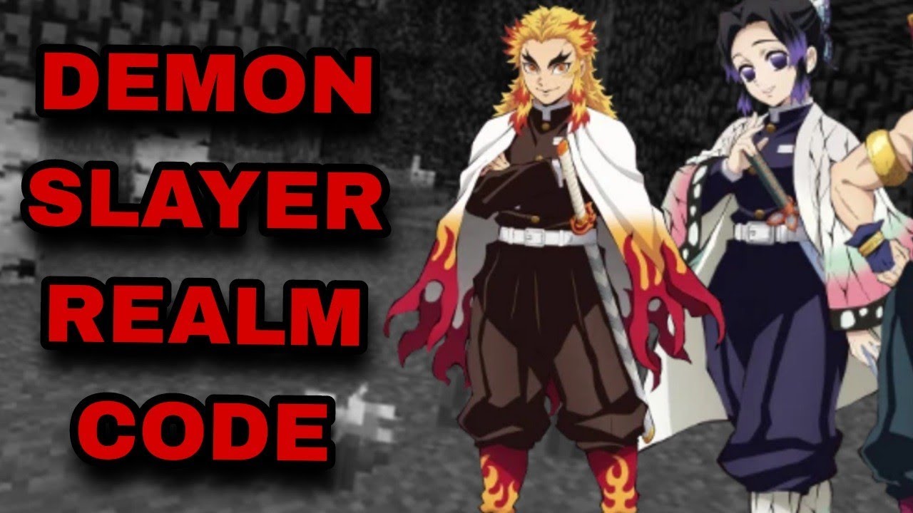 BEST DEMON SLAYER REALM CODE FOR BEDROCK EDITION! - YouTube