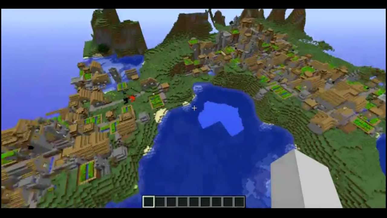 Massive Minecraft NPC City! - YouTube