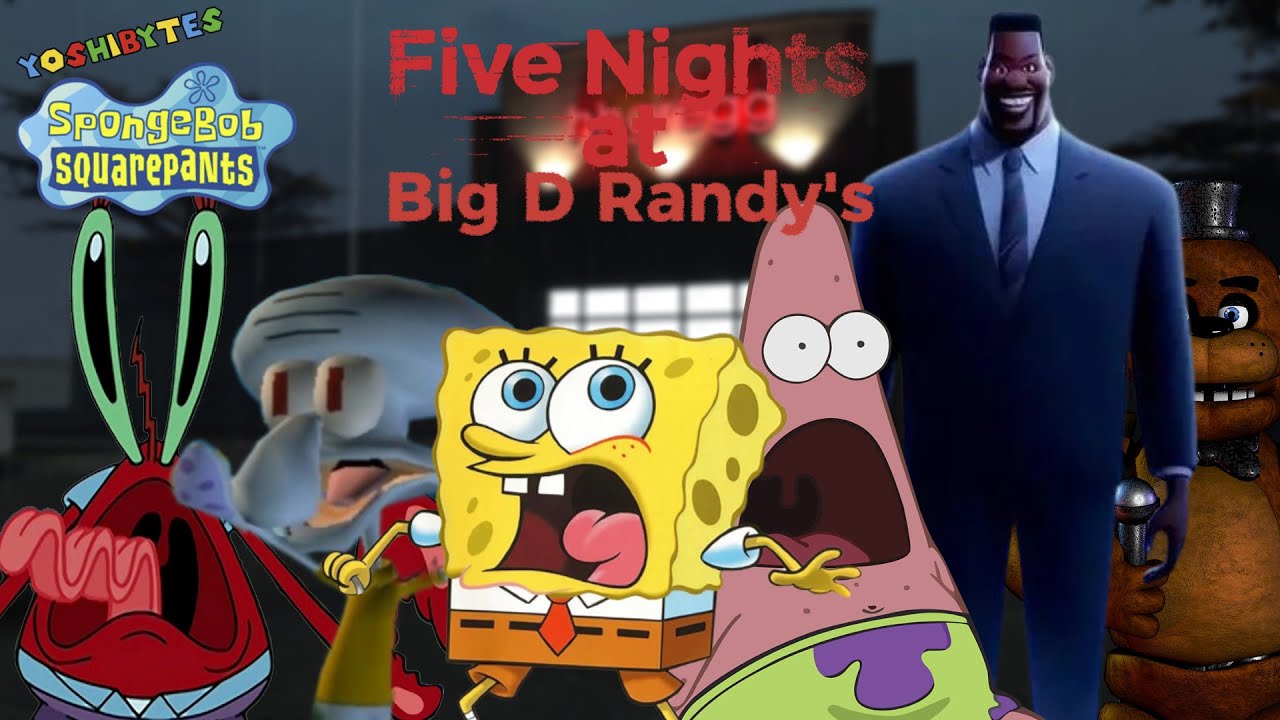5 Nights at Big D Randy's | Yoshibyte's Spongebob Halloween Special S3 ...
