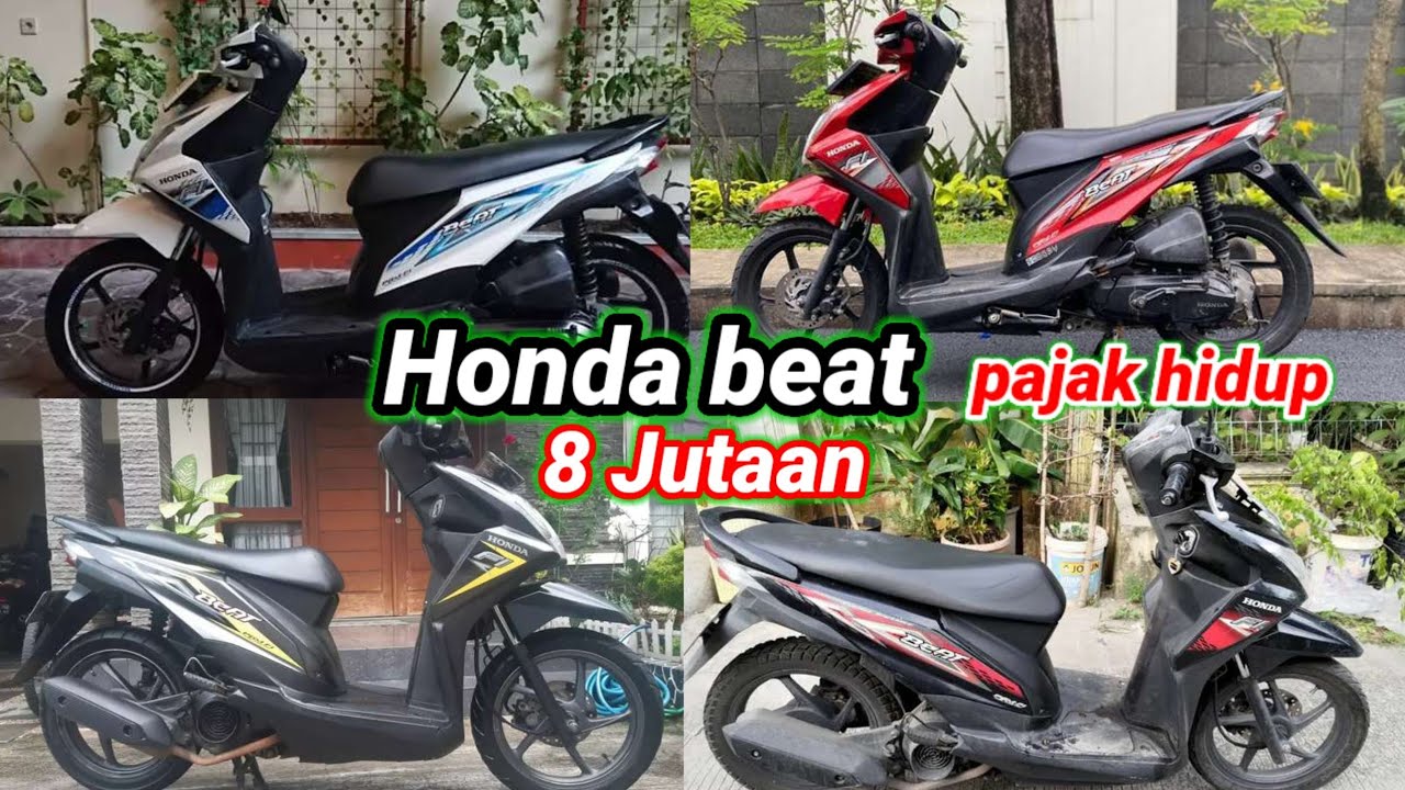 Honda Beat, 2014 8 Jutaan, pajak Hidup, Informasi Harga Motor Bekas ...