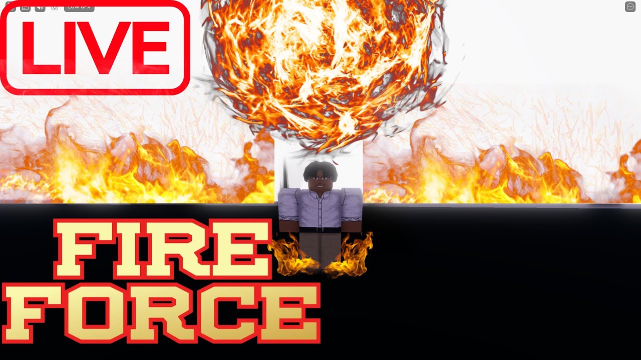 Finally.. The new fire force roblox game just dropped!!!!!!!!!!!! [Live ...