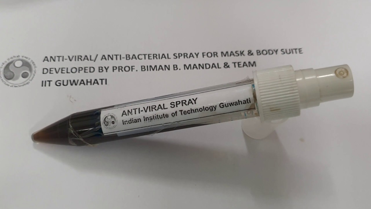 Antiviral Antibacterial Spray - YouTube
