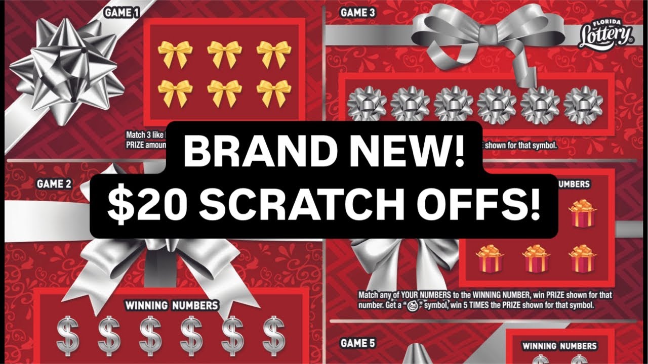 🔴 LIVE Unwrapping the New Holiday Scratch Offs: $20 “The Perfect Gift ...