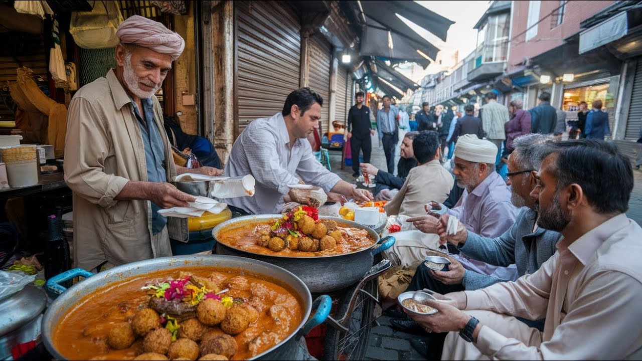 HARDWORKING OLD MAN SELLING FOOD AT ROAD SIDE | LAHORE STREET FOOD ...