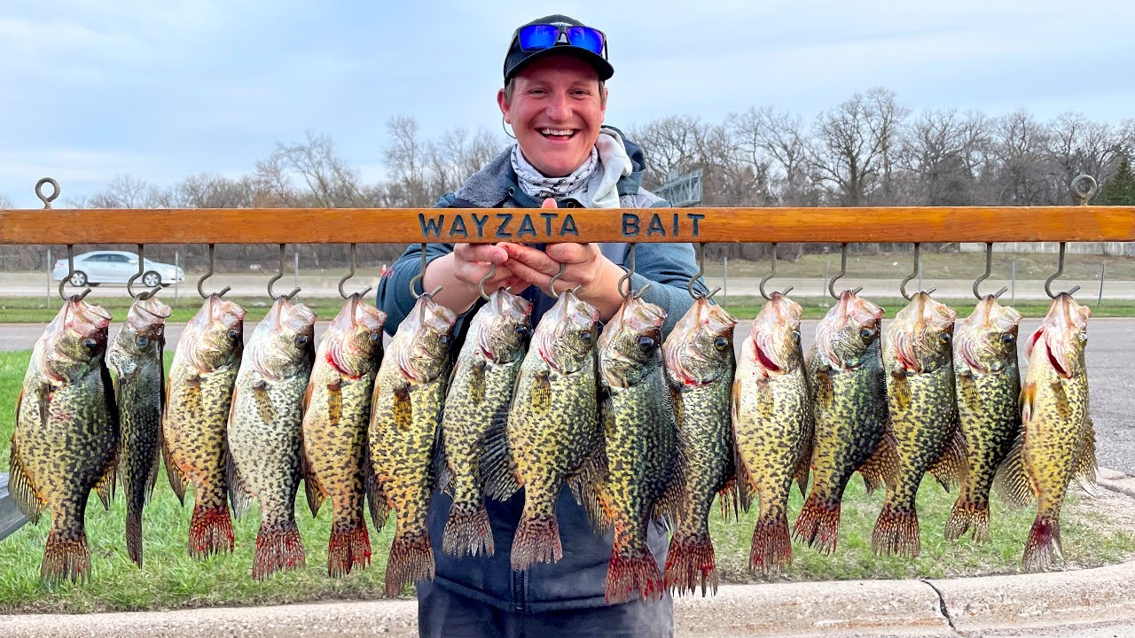 Lake Minnetonka Spring Crappie Catch N' Cook! - YouTube