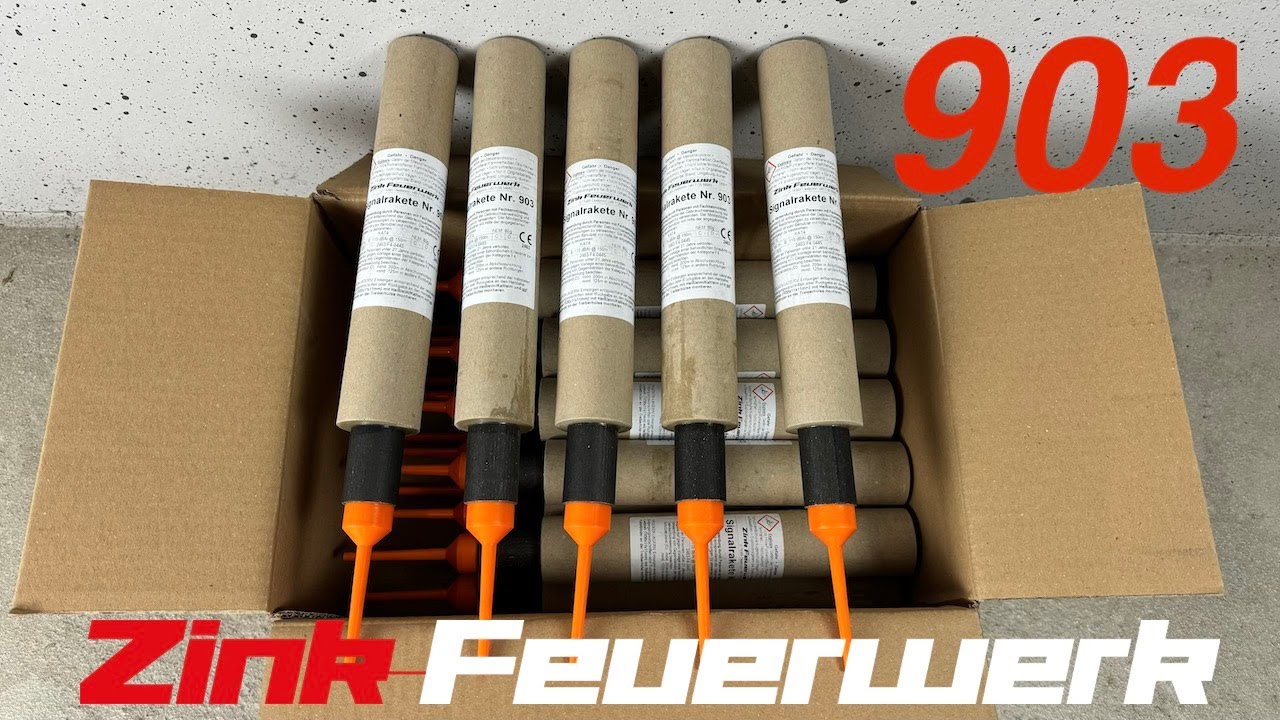 Zink Signalrakete 903 | BATCH 2023 | Zink Salut Rocket 903 | Zink ...