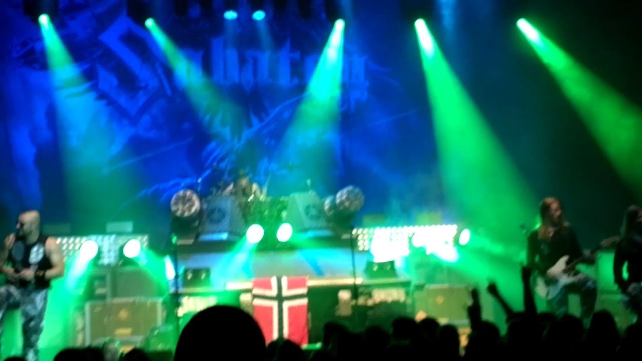 Sabaton - Far From The Fame (HD) Live at Sentrum Scene,Oslo,Norway 27. ...
