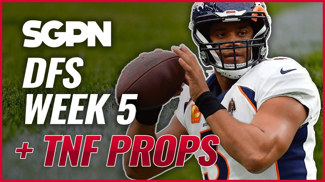 Thursday Night Football Prop Bets + NFL DFS Picks Week 5 - Sports ...