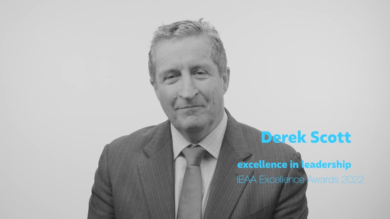 IEAA Excellence Awards 2022 | Leadership | Derek Scott - YouTube