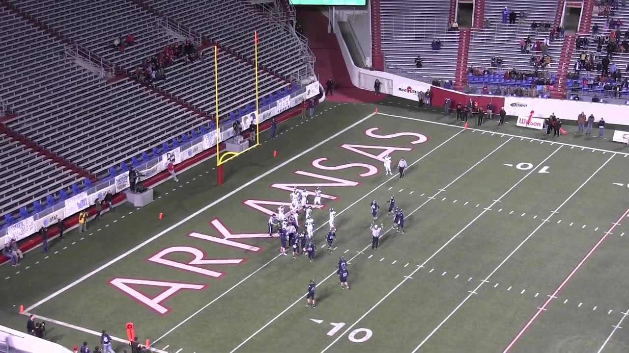 Wynne State Championship Game 2014 1st QTR - YouTube
