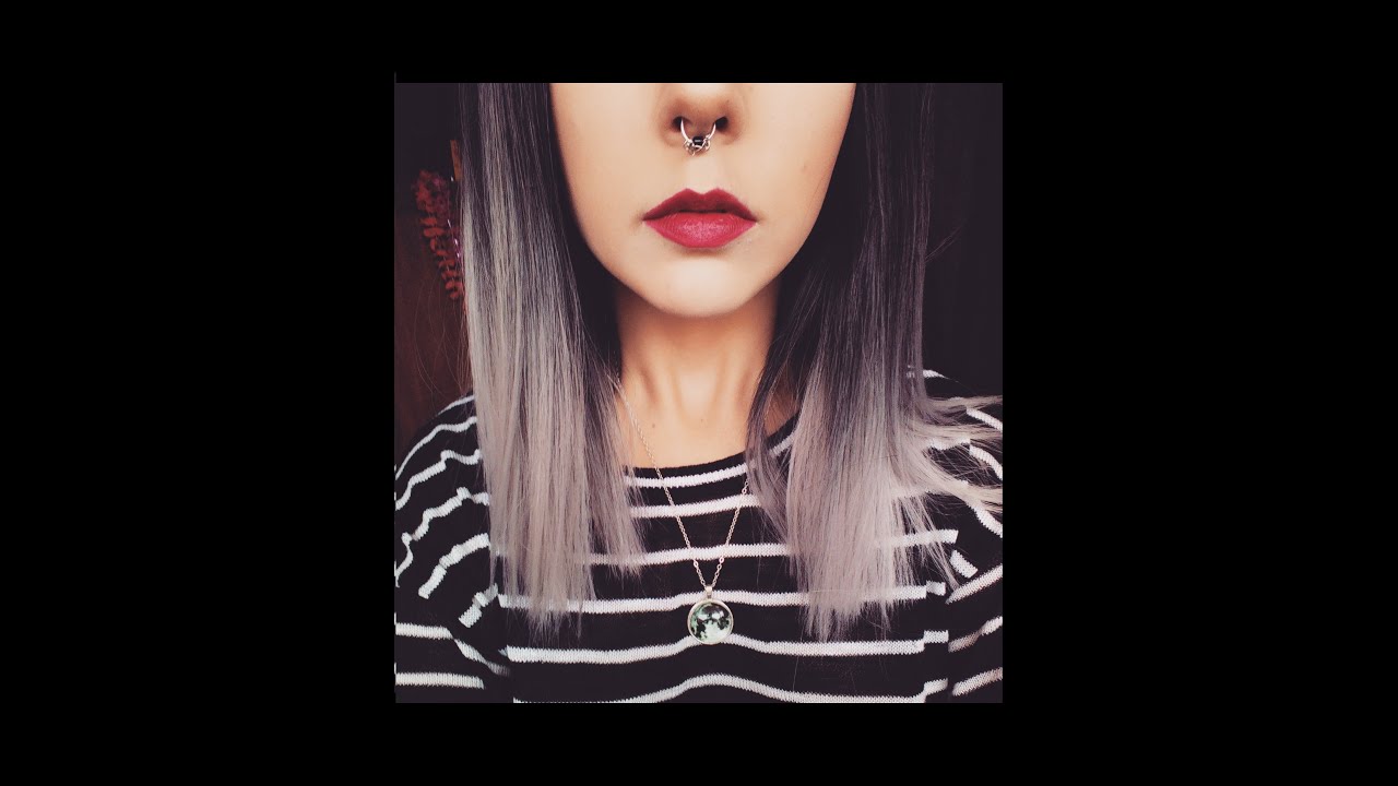 Hamis orrpiercing, csináld magad | DIY Fake Septum Piercing - YouTube