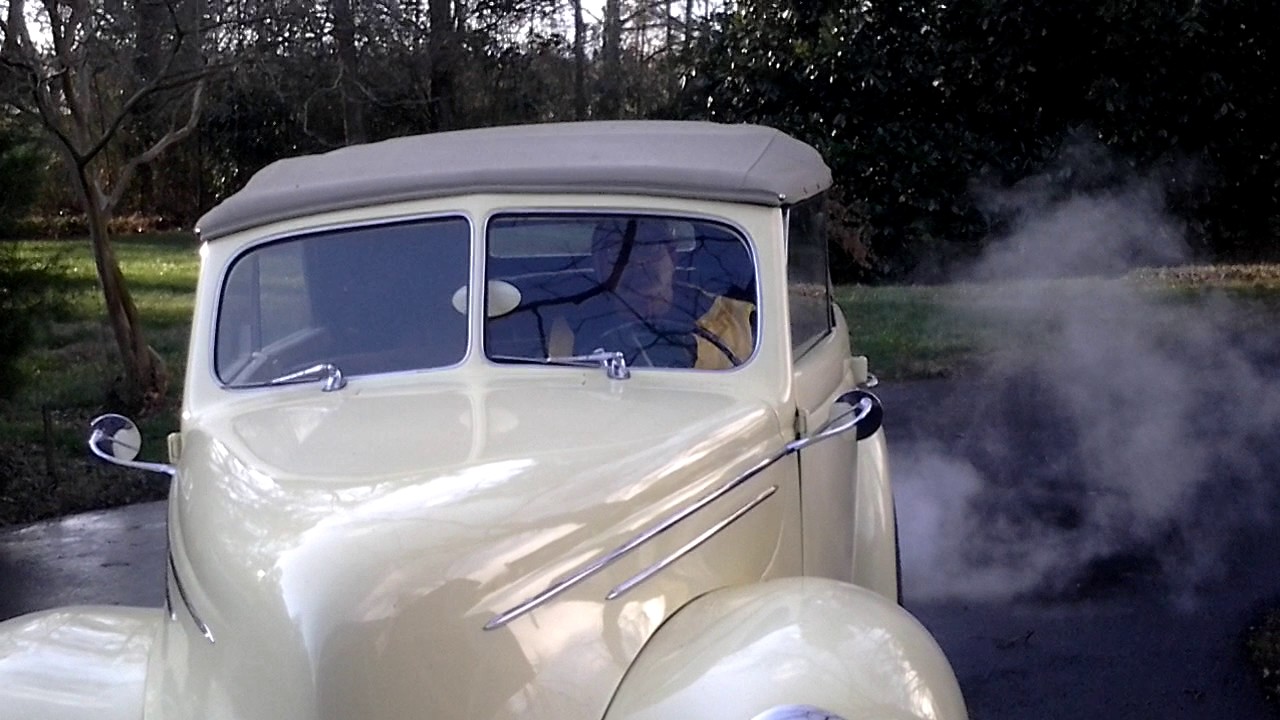 39 Ford 4 door convertible - YouTube