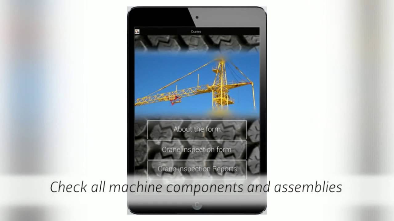 Heavy Equipment Inspection App - YouTube