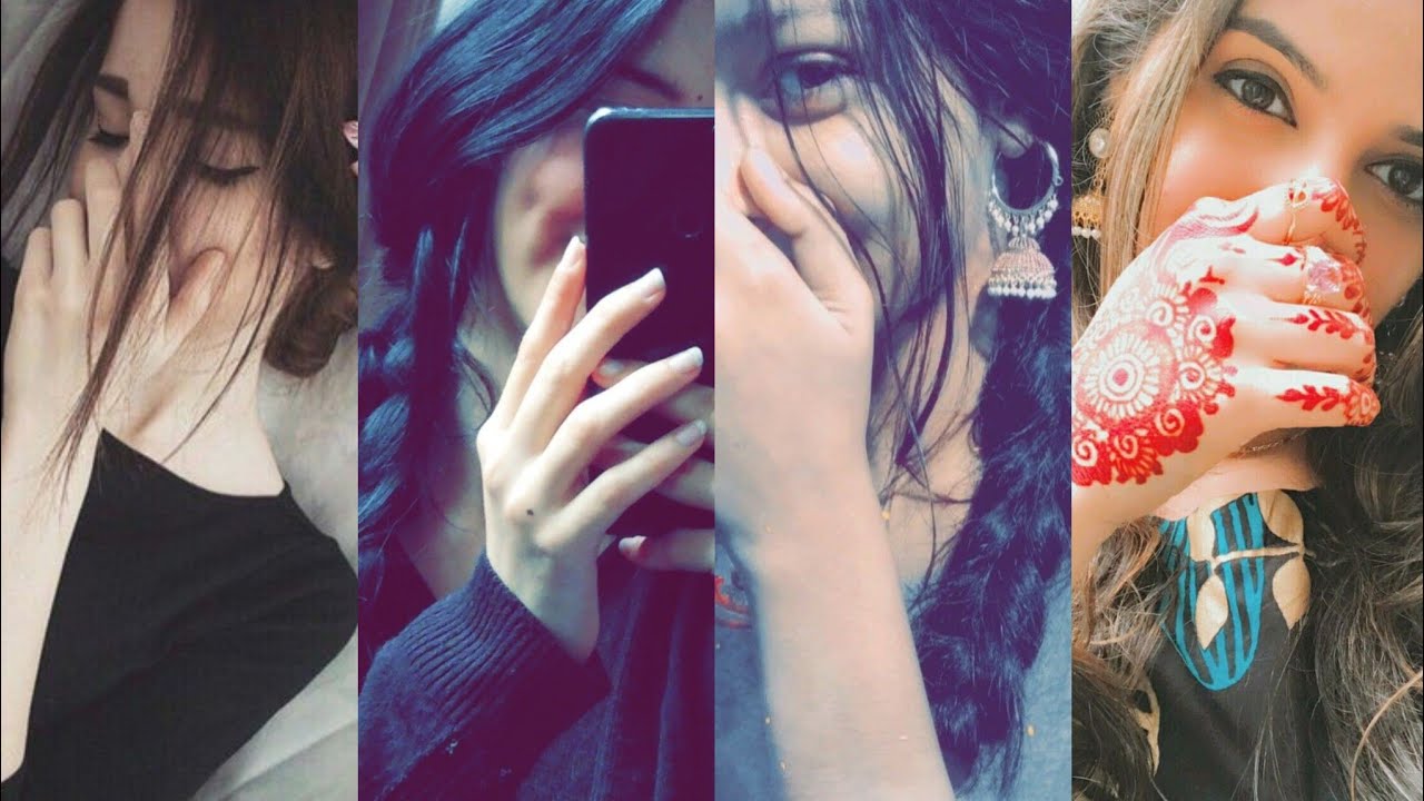 Stylish & Simple Hide Face Poses Idea's For Girls | Hide Face Poses ...