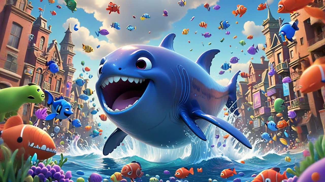 Ocean Animal Adventure 🌊🐠🐢 | Fun Educational Nursery Rhyme for Toddlers ...