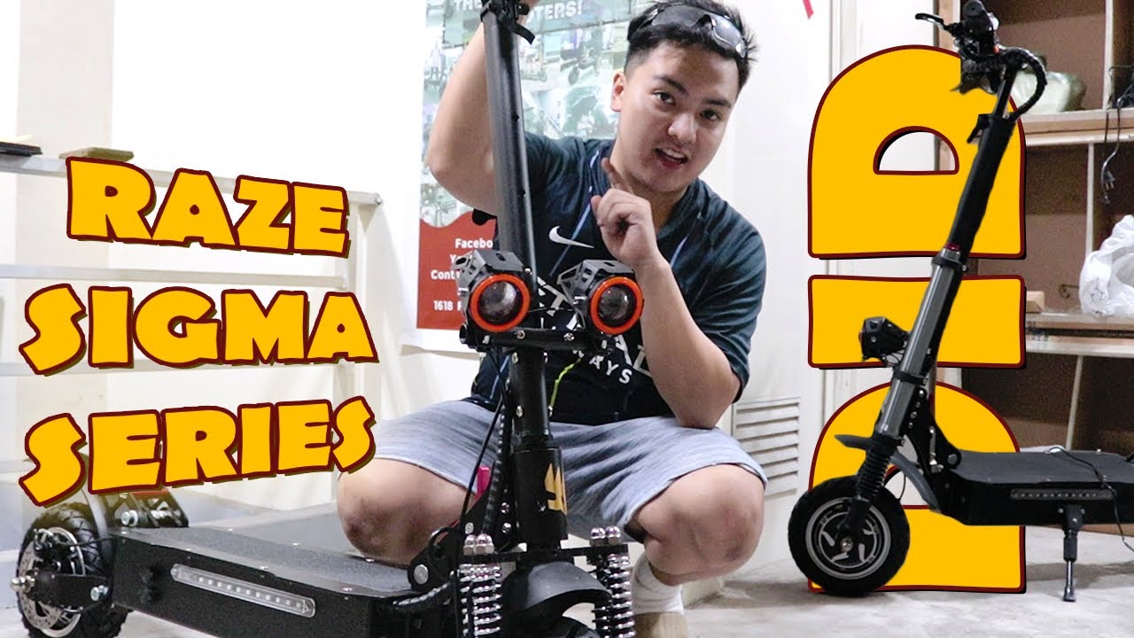 RAZE SIGMA SERIES ELECTRIC SCOOTER FULL WALKTHROUGH | DID EPISODE 7 ...