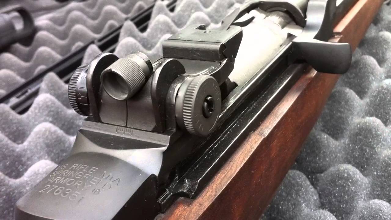 Springfield Armory M1A Super Match close up - YouTube