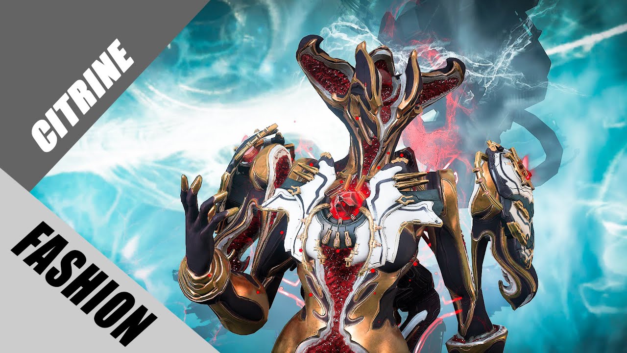 Warframe | Fashion Frame | Citrine : Rania's Guardian - YouTube