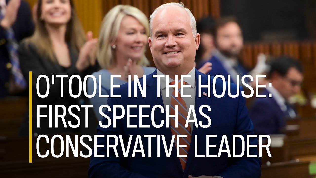 Full speech: Erin O'Toole's first speech in the House as Conservative ...