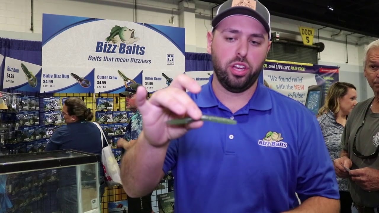 Bizz Baits Sassy Stick at 2018 Bassmaster Classic - YouTube