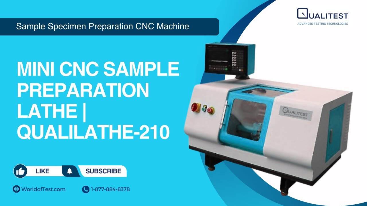 QualiLathe-210 for Tensile Sample Preparation Lathe Machine ...