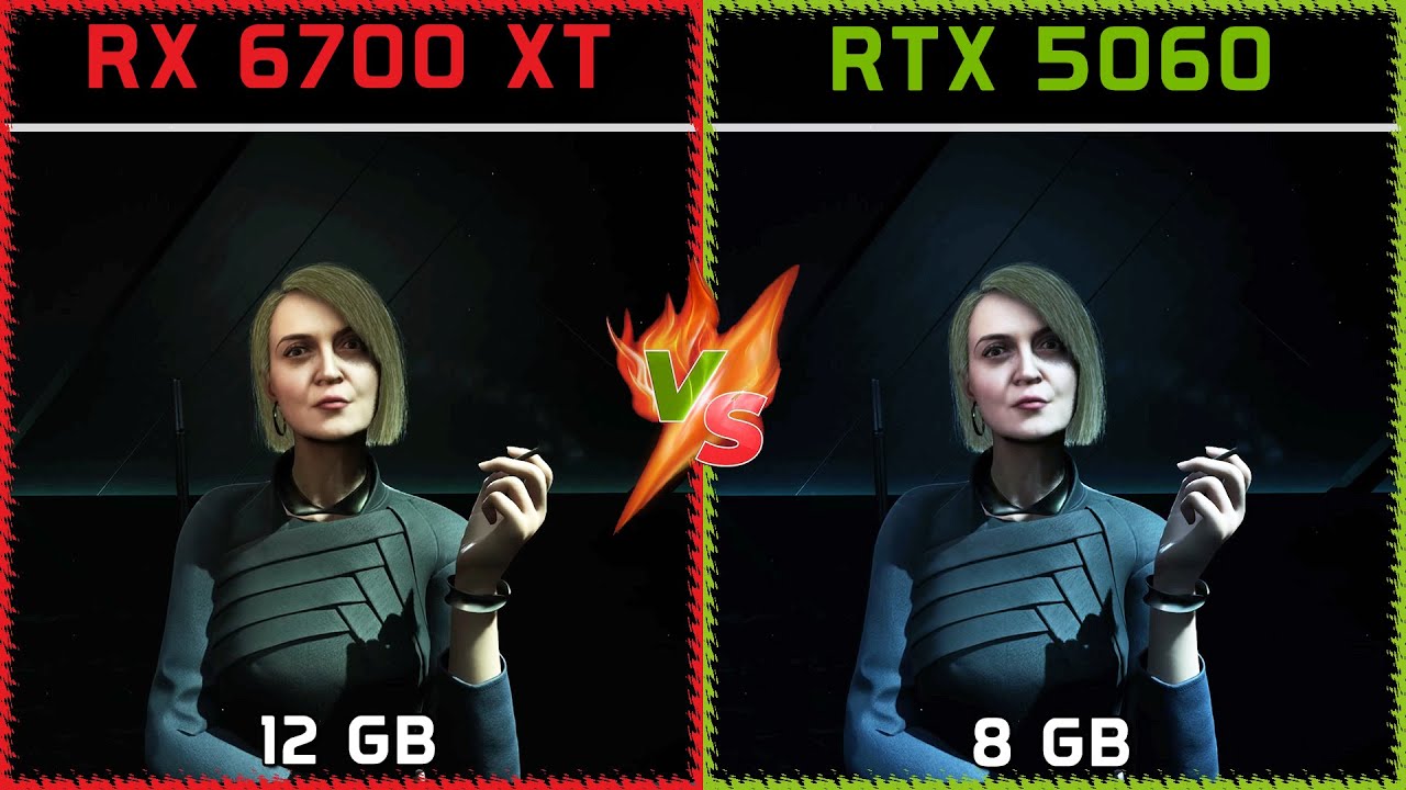 Radeon RX 6700 XT vs GeForce RTX 5060 - YouTube