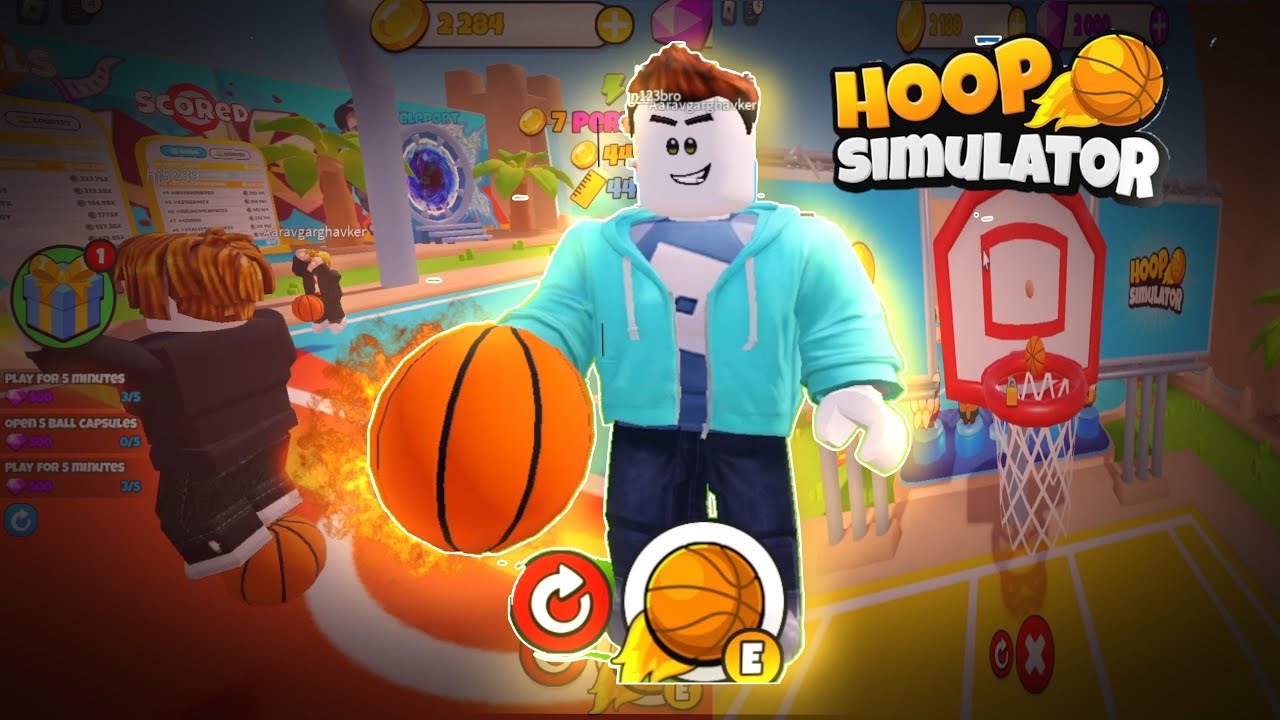 ROBLOX HOOP 🏀 SIMULATOR - YouTube