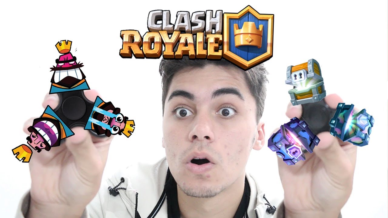 HAND SPINNERS DE CLASH ROYALE - YouTube