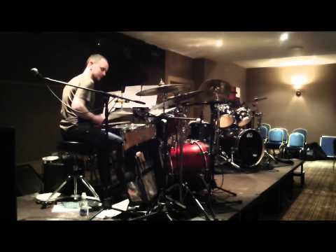 Drummer, Stuart Brown, performs at DD Drums 'Drum Club' Event 4th April ...