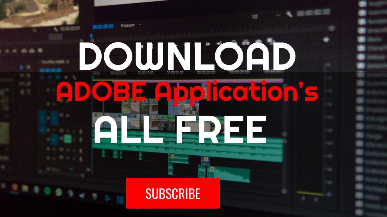 Download All Adobe Apps | FREE 2020 - YouTube